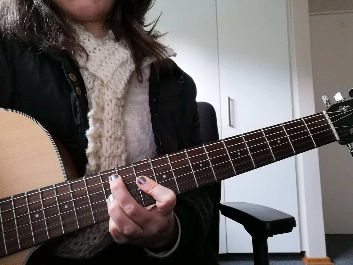 How to Play the Am7 Guitar Chord: Easy, Medium, and Hard | Beginner ...