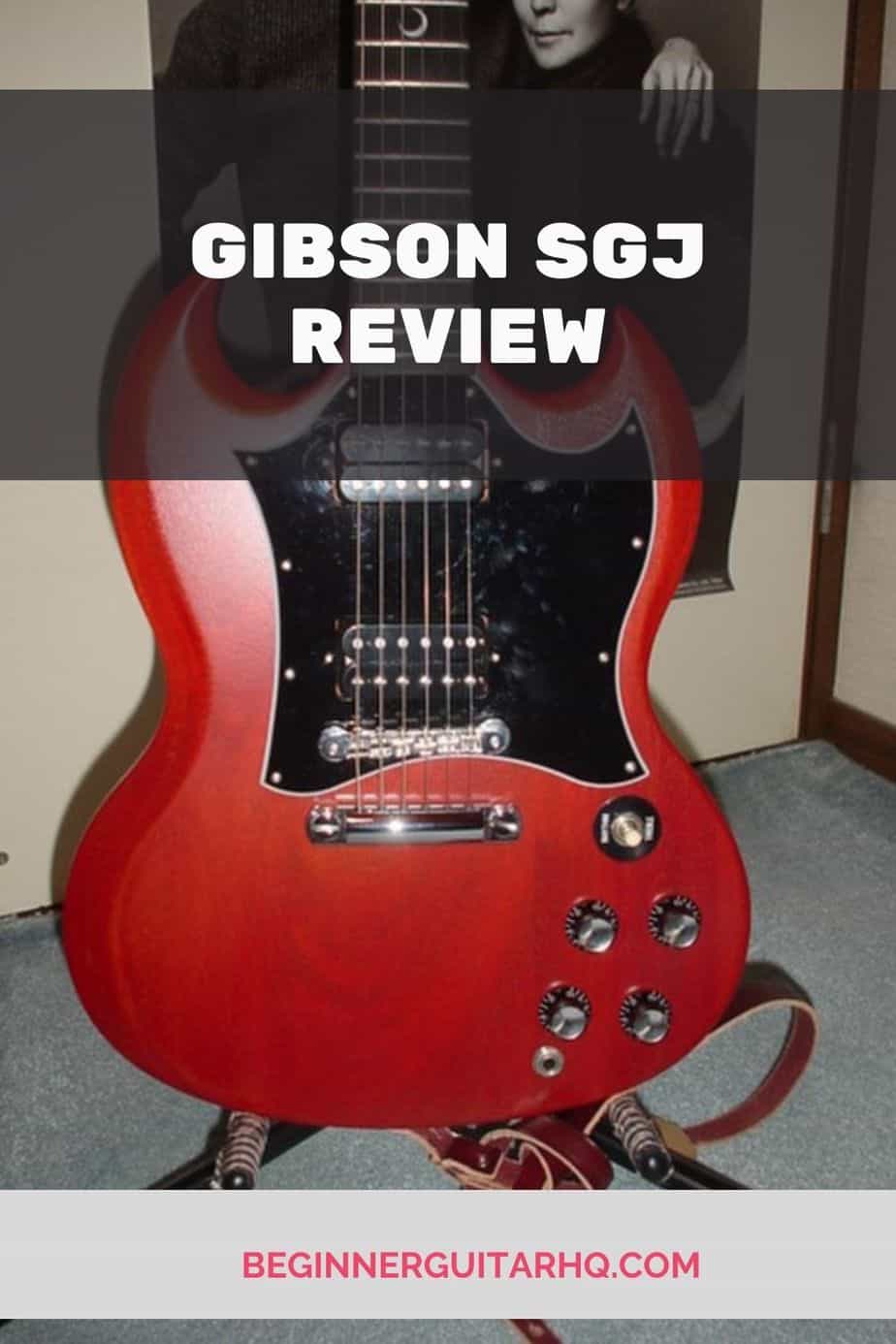 Gibson SGJ Electric Guitar Review - Beginner Guitar HQ