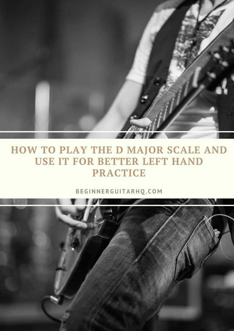 How to Play the D Major Scale and Use it for Better Left Hand Practice ...