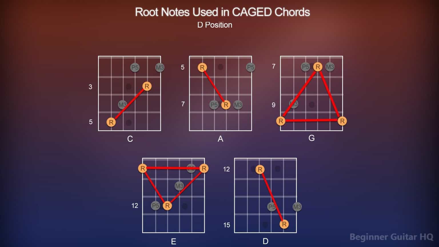 Learning the Caged System Guitar - Beginner Guitar HQ