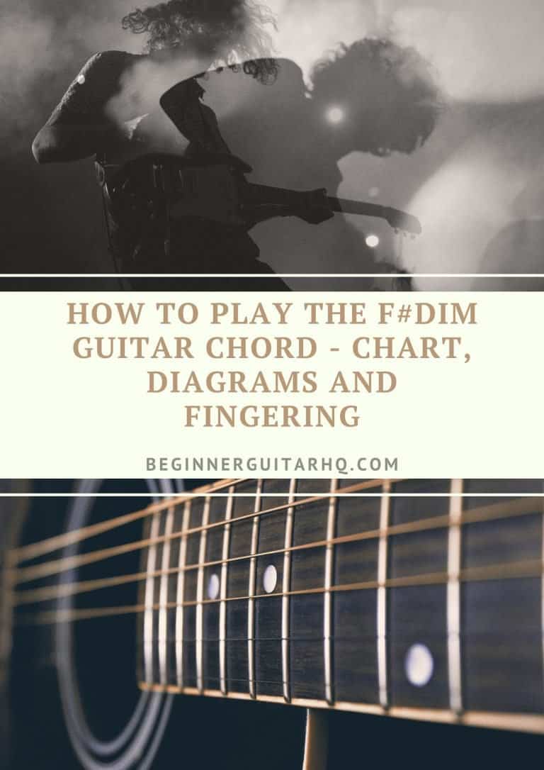 How to play F#dim Guitar Chord - Beginner Guitar HQ