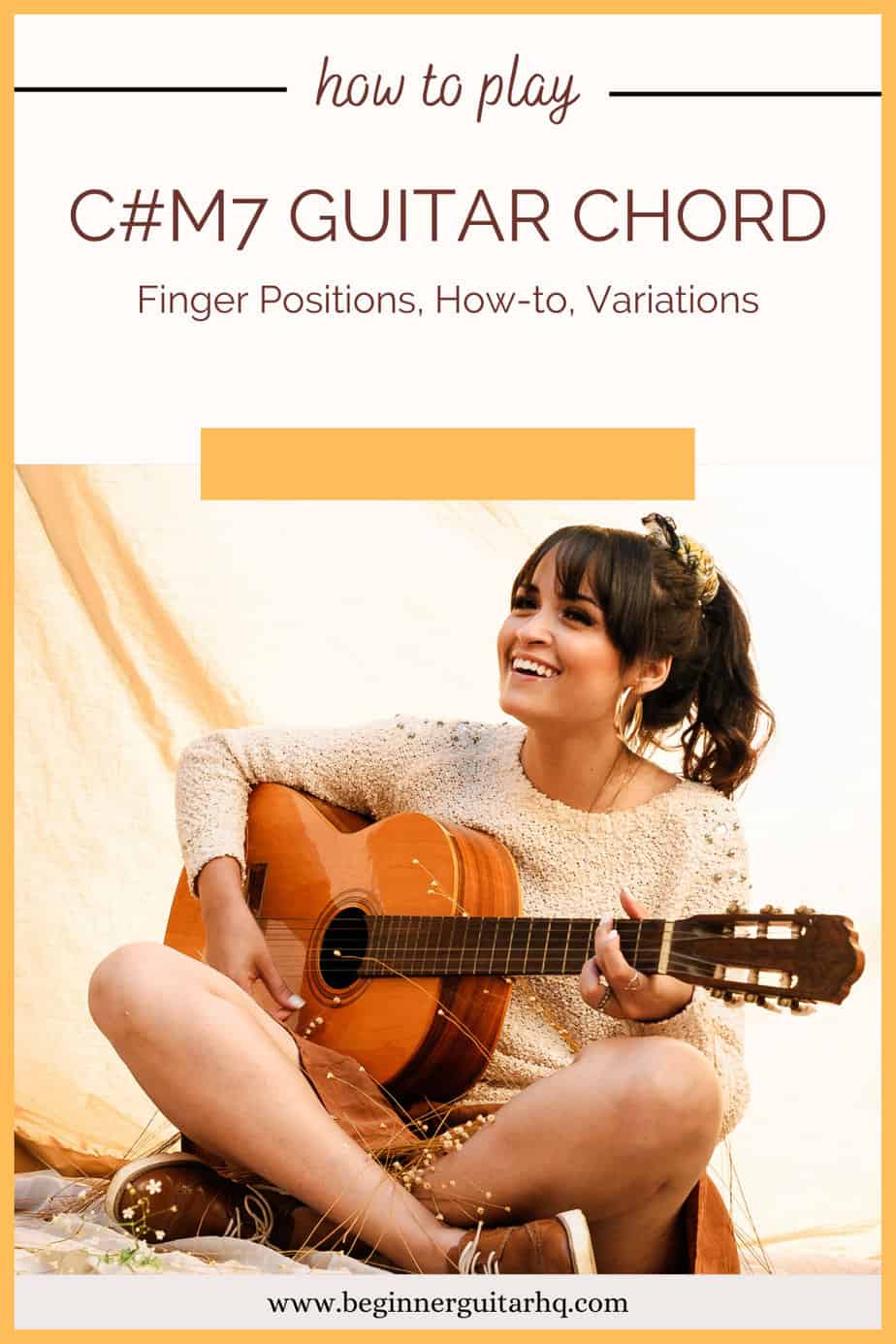 C#m7 Guitar Chord - Finger Positions, How-to, Variations | Beginner ...
